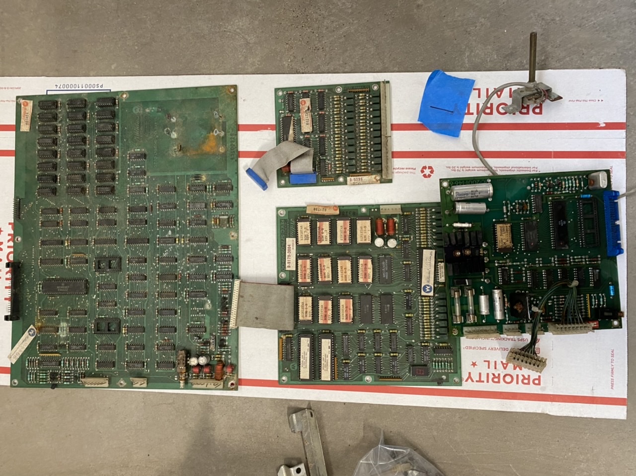 FS Parts: - Williams pcb sets DEFENDER SINISTAR STARGATE | Museum of ...