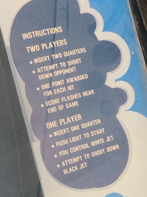 SOLD - GAME - Jet Fighter (Atari / Kee Games) - $2,200 | Museum of the ...