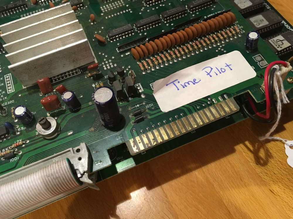 SOLD - PARTS - Konami Time Pilot PCB | Museum of the Game ...